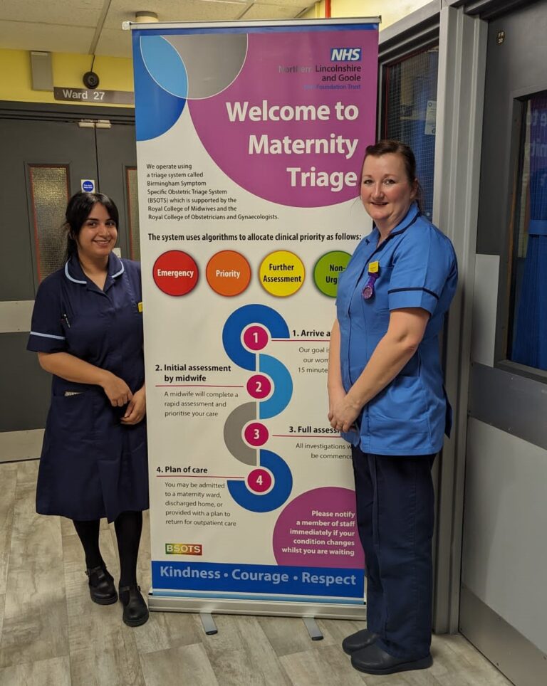 Praise for our maternity triage service - Northern Lincolnshire and ...