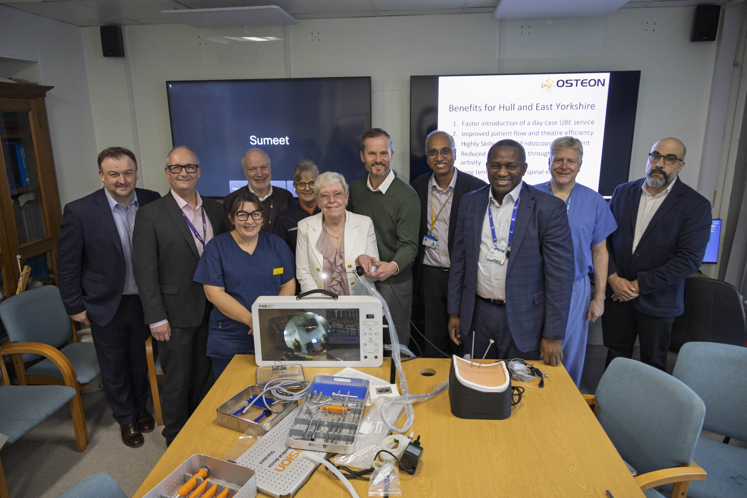 Patients to be offered revolutionary spinal surgery - Northern ...